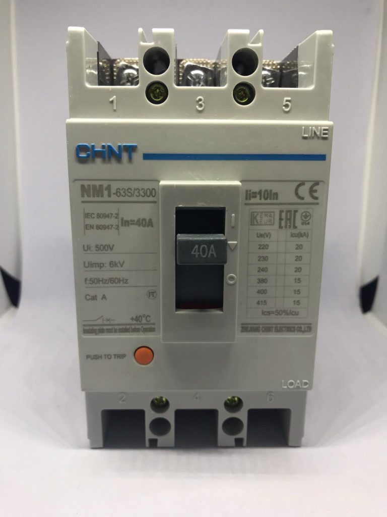 Chint Moulded Case Circuit Breaker NM1 Series (MCCB) – Surya Bhakti Electric